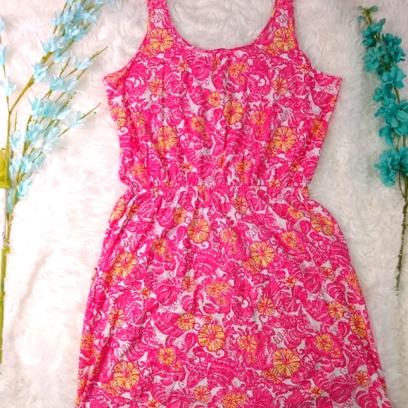 Lilly Pulitzer | Dresses | Lilly Pulitzer Dress Starfish Print | Poshmark